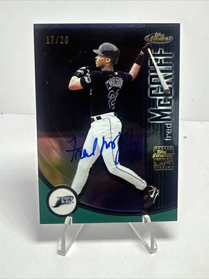 2024 Topps Finest Originals Fred McGriff Auto On Card 17/28 - 1:1557 ...