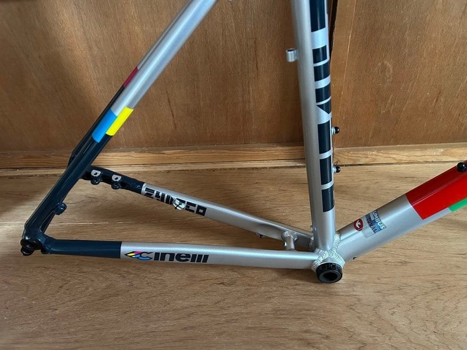 CINELLI ZYDECO Freme Set Gravel Frame Fork BB Size M USED | eBay