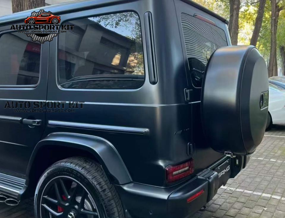 For Mercedes G Class G500 G550 G63 G65 Matte Black Spare Wheel Tire ...