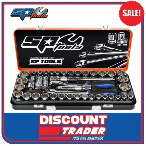 SP Tools Socket Set 1/2" Drive 12 Point 41 Piece Metric / SAE - SP20300 ...