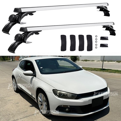 48" Car Top Roof Rack Cross Bar Cargo Carrier Aluminum For VW Scirocco ...