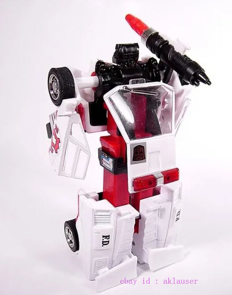Perfect New Transformers G1 Red Alert Action Figure In Stock | eBay