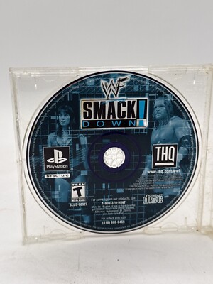 WWF SmackDown! (Sony PlayStation 1, 2000) – Disc Only | eBay