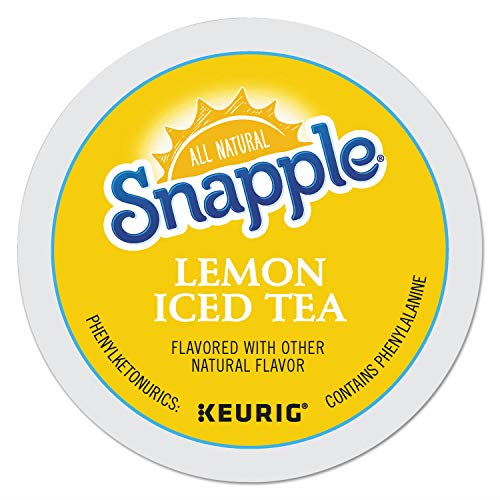 Snapple 6870 Iced Tea K-Cups , Lemon - 22/Box for sale online | eBay