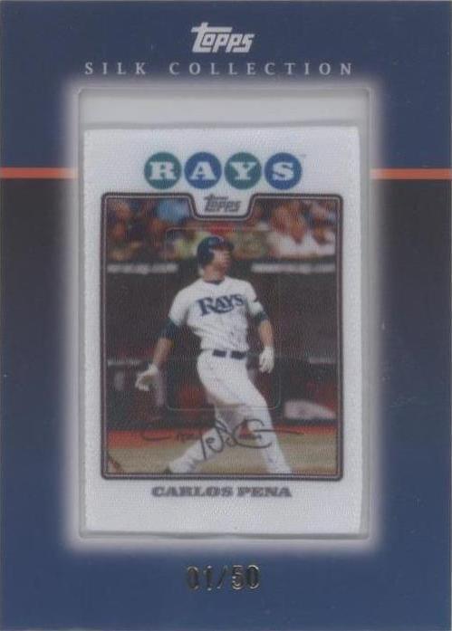 2008 Topps - Carlos Pena Silk Framed /50 for sale online | eBay