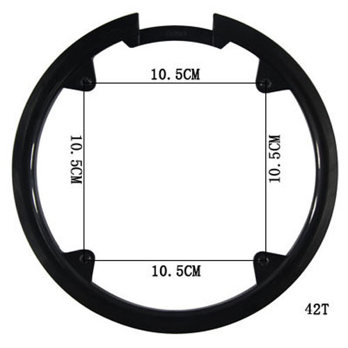 36T 40T 42T 44T 46T 48T 52T Bike Sprocket Cranksets Chainring Guard ...