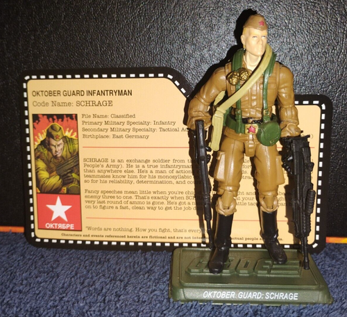 Gi Joe Con 2012 Schrage Complete (Oktober Gaurd Operation Bear Trap) | eBay