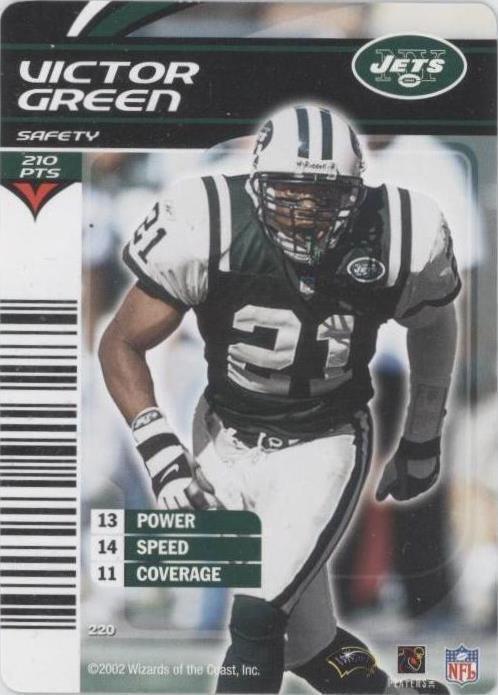 2002-03 NFL Showdown - Victor Green #220 for sale online | eBay