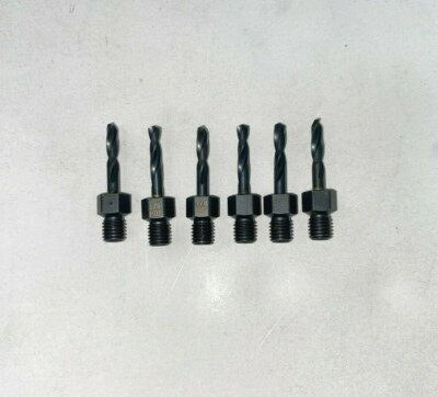 Precision Twist Drill 1/8 Short Threaded Shank Drill Bit (6 pack) | eBay