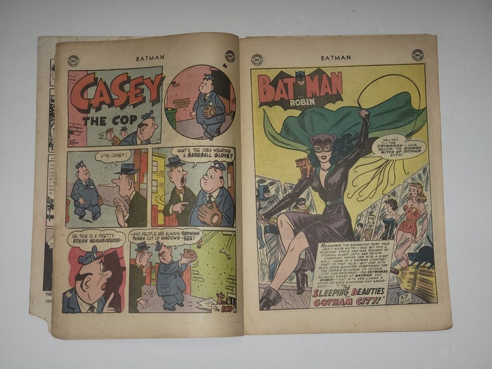 Batman #84 Classic Catwoman Cover & Story Lower Grade | eBay