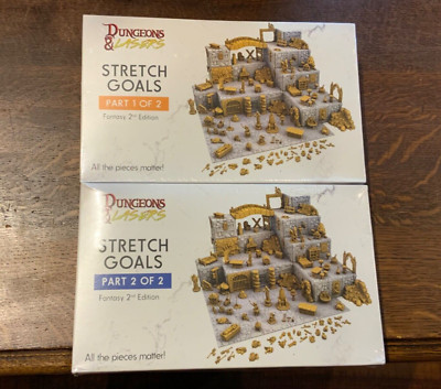 Dungeon & Lasers Fantasy Stretch Goals 2nd Edition (Complete/Sealed) | eBay