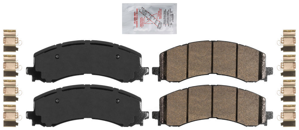 AMERIBRAKES PRC2382 Disc Pads and Brake Shoes - Disc Brake Pad Set ...