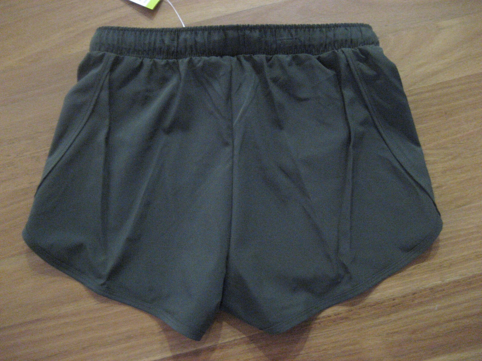 LADIES CUTE GREEN POLYESTER FITNESS SHORTS BY ANKO ACTIVE SIZE 10 - NWT ...