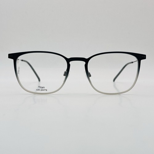 Vistan eyeglasses Men Ladies Oval Black Grey Matte Titanium Mod. 69011 ...