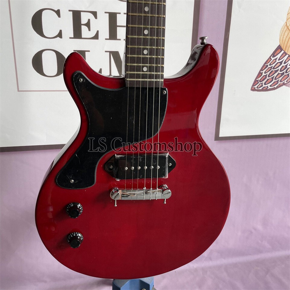 Custom Les Paul Junior Electric Guitar Heritage Cherry P90 Left Handed ...