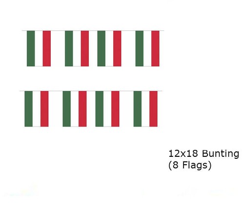 Hungary Hungarian 12x18 Rough Tex Knitted Bunting String Flag Banner (8 ...