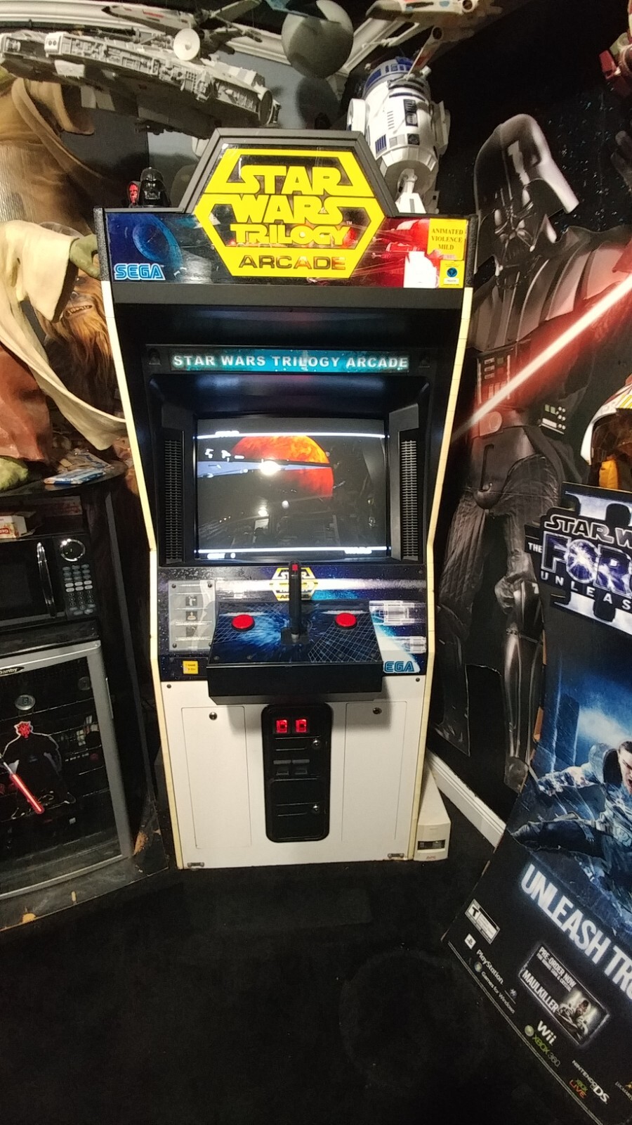 STAR WARS TRILOGY ARCADE MACHINE | eBay