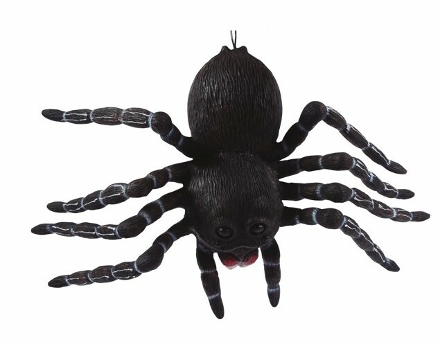 45cm Halloween Spider Prop Party Decoration Rubber Large Tarantula ...
