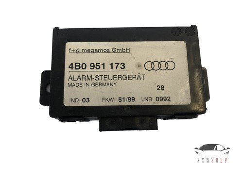Control Unit Original Alarm Alarm Audi A6 4B A3 S3 8L | eBay