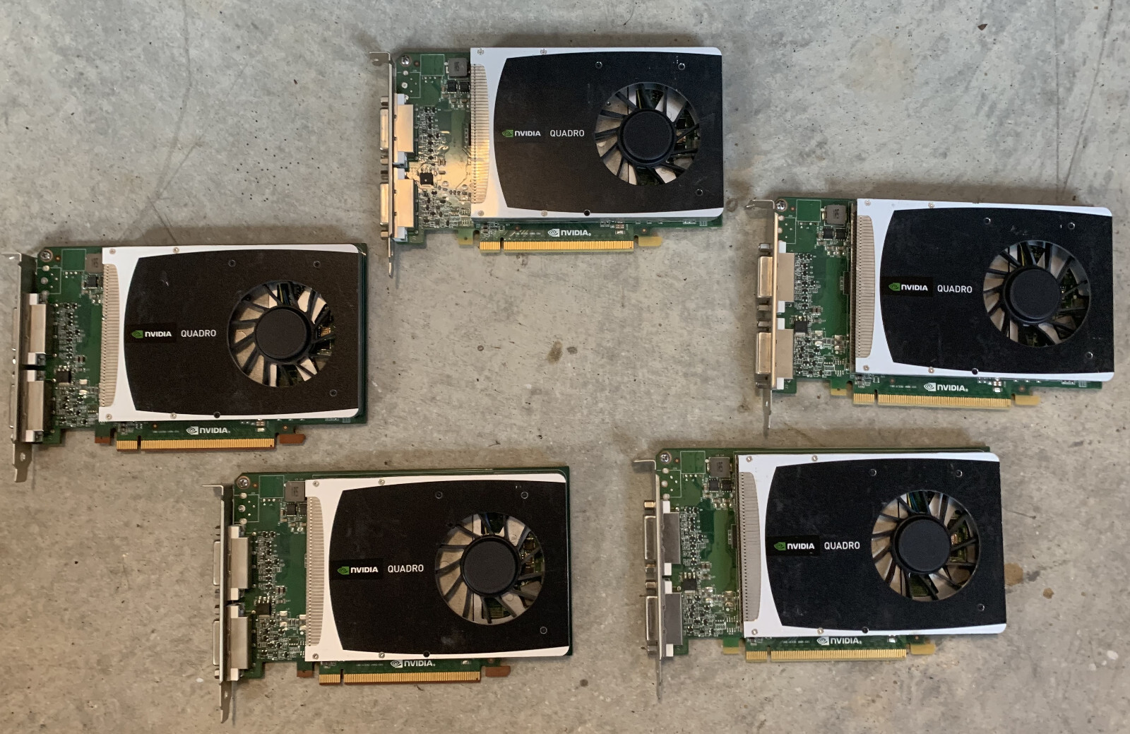 (Lot of 3) PNY NVIDIA Quadro 2000D VCQ2000DPB 1GB GDDR5 Graphics Card ...