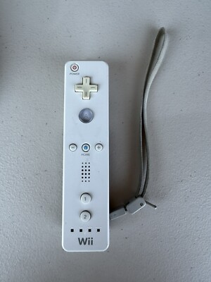Official OEM Nintendo Wii Remote White RVL-003 No Battery Cover W Battery Pack | eBay