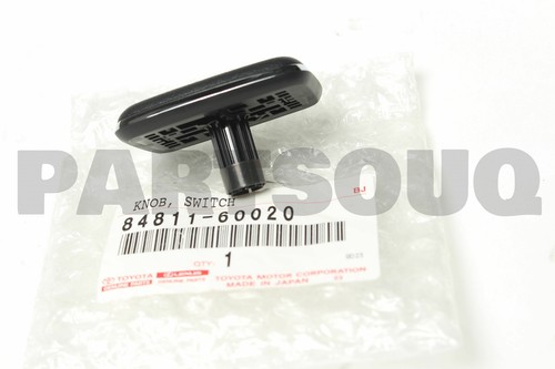 8481160020 Genuine Toyota KNOB, SWITCH 84811-60020 | eBay