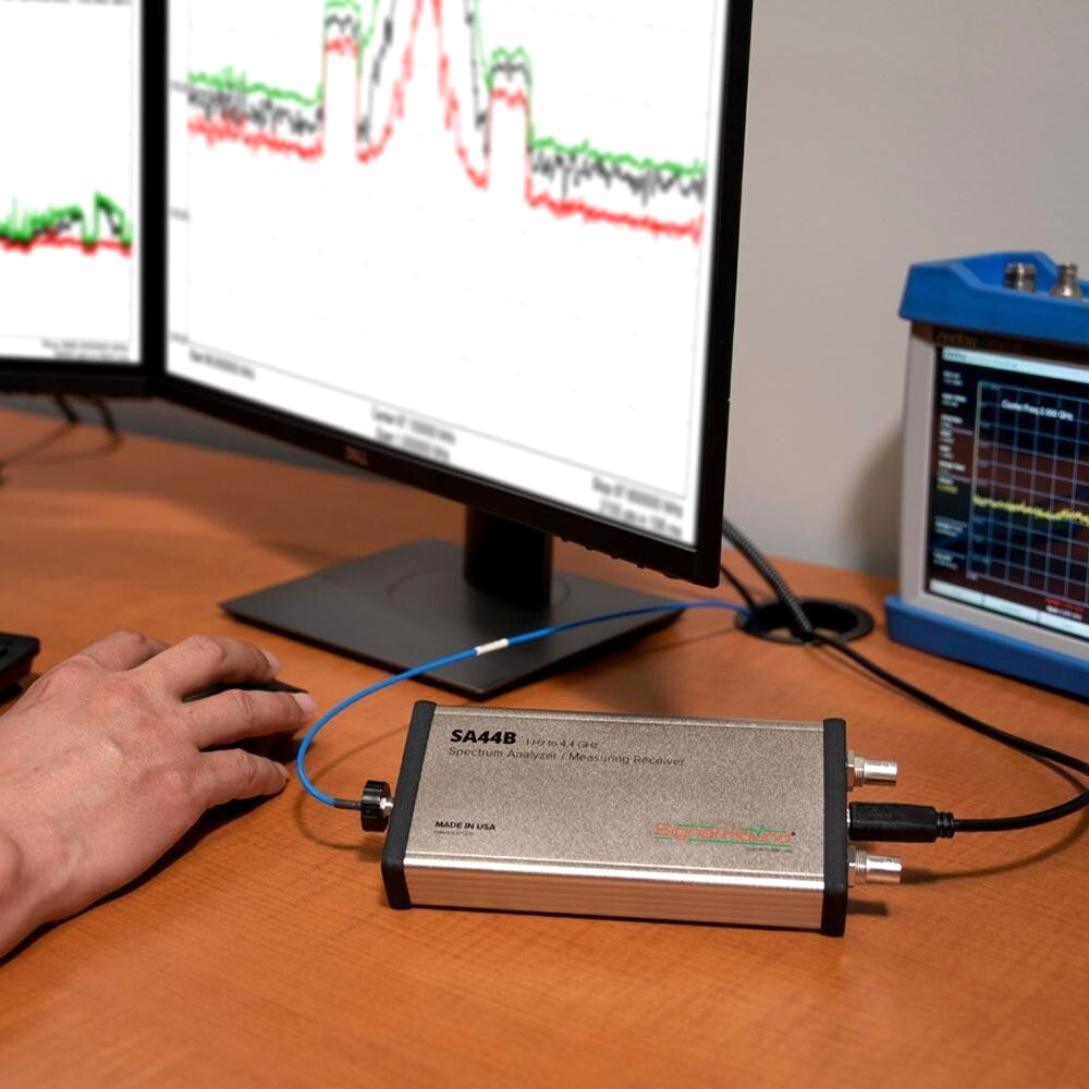 MINT - Signal Hound SA44B USB Spectrum Analyzer and Measuring Receiver ...