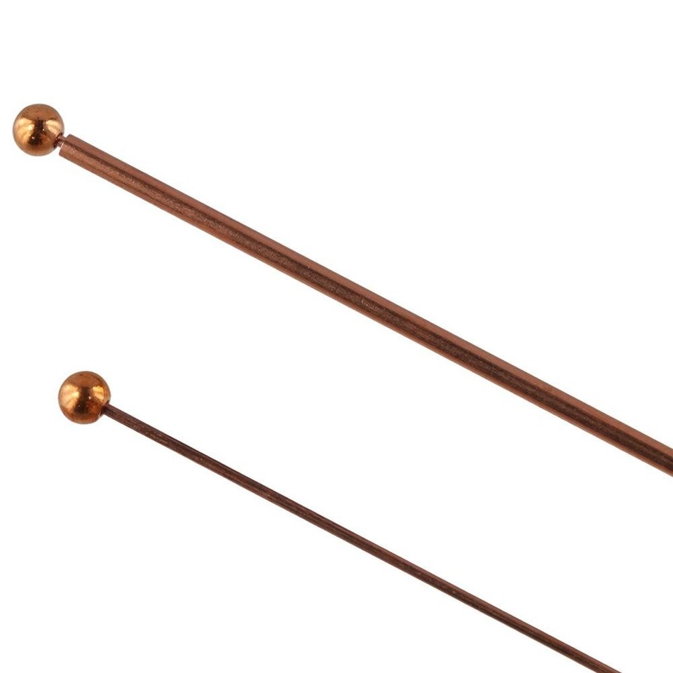 2PCS Pure Copper Ghost hunting equipment Divining Rods Ghost Hunting ...