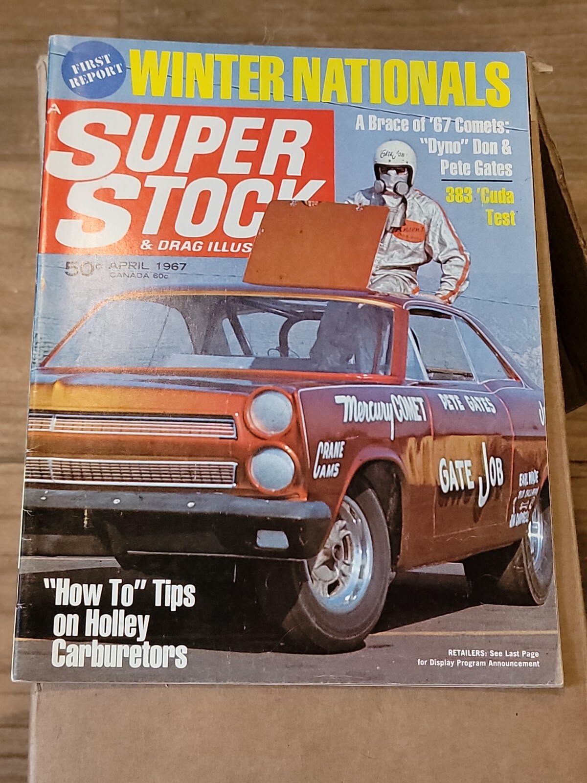 Super Stock And Drag ILLUSTRATED Magazine Apr 67 Dyno Don 383 Cuda | eBay