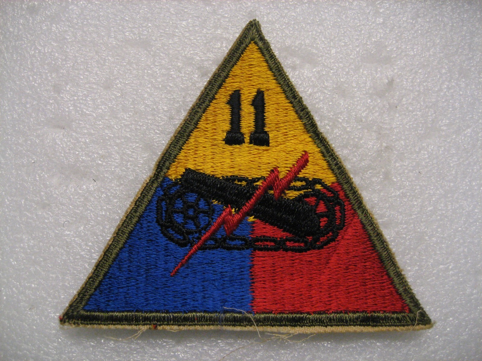 US Army Patch 11th ARMORED DIVISION,ww2 | eBay
