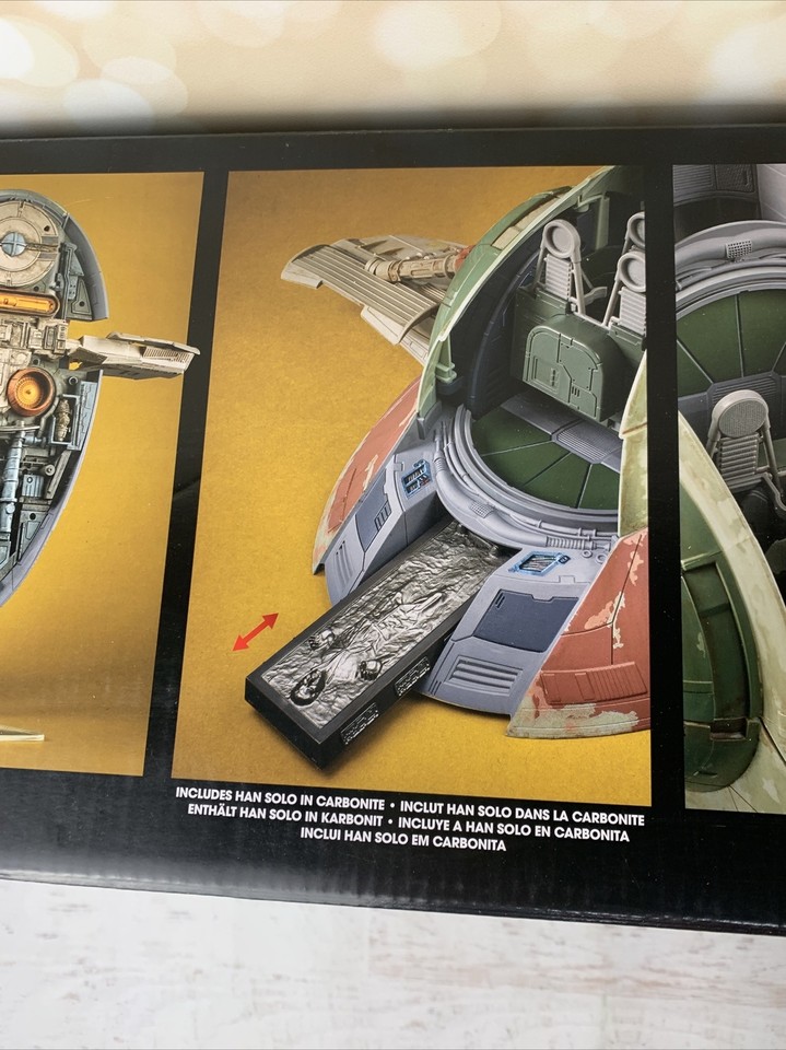New Star Wars Hasbro Boba Fett Slave 1 1:18 Vehicle - Empire Strikes ...