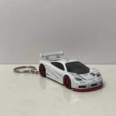 RARE KEY CHAIN WHITE MCLAREN F1 GTR CUSTOM LIMITED EDITION 1995 1996 | eBay