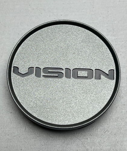 Vision Matte Graphite Snap In Wheel Center Cap C477MG | eBay