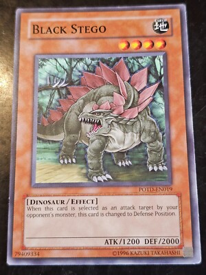 BLACK STEGO POTD-EN019 Common Unlimited Yugioh | eBay