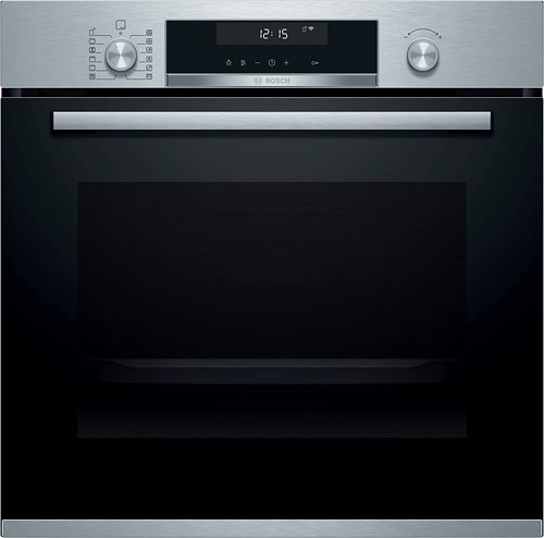 Bosch HBB578BS6 Backofen mit Backwagen, multifunktional, Pyrolyse, 71 l ...