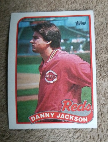 1989 TOPPS #730 DANNY JACKSON - CINCINNATI REDS | eBay