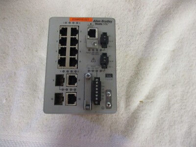 Allen Bradley Stratix5700 Ethernet Switch 1783-BMS10CA | eBay