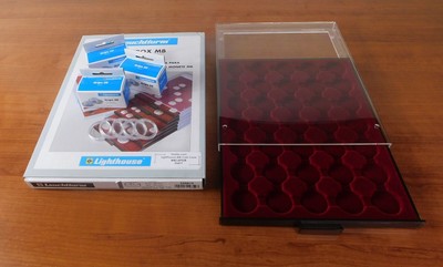 Lighthouse Coin Box 35 compartments for CAPS 28, with 35 Matching Coin ...