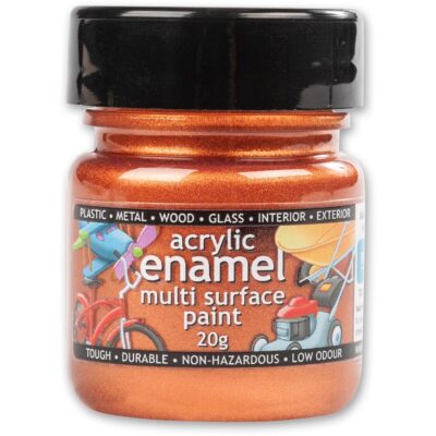 Polyvine Acrylic Enamel Paint - Metallic Copper 20ml | eBay UK