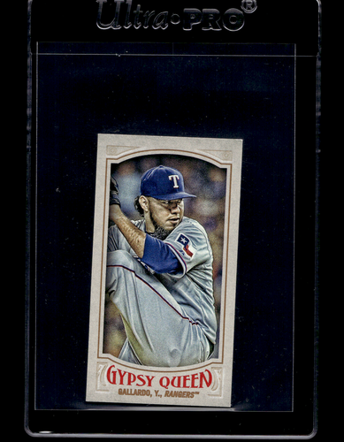2016 Topps Gypsy Queen Mini #110 Yovani Gallardo | eBay