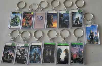 Halo Series Xbox | 360 | One | Series X Game Art Keychain Pendant ...