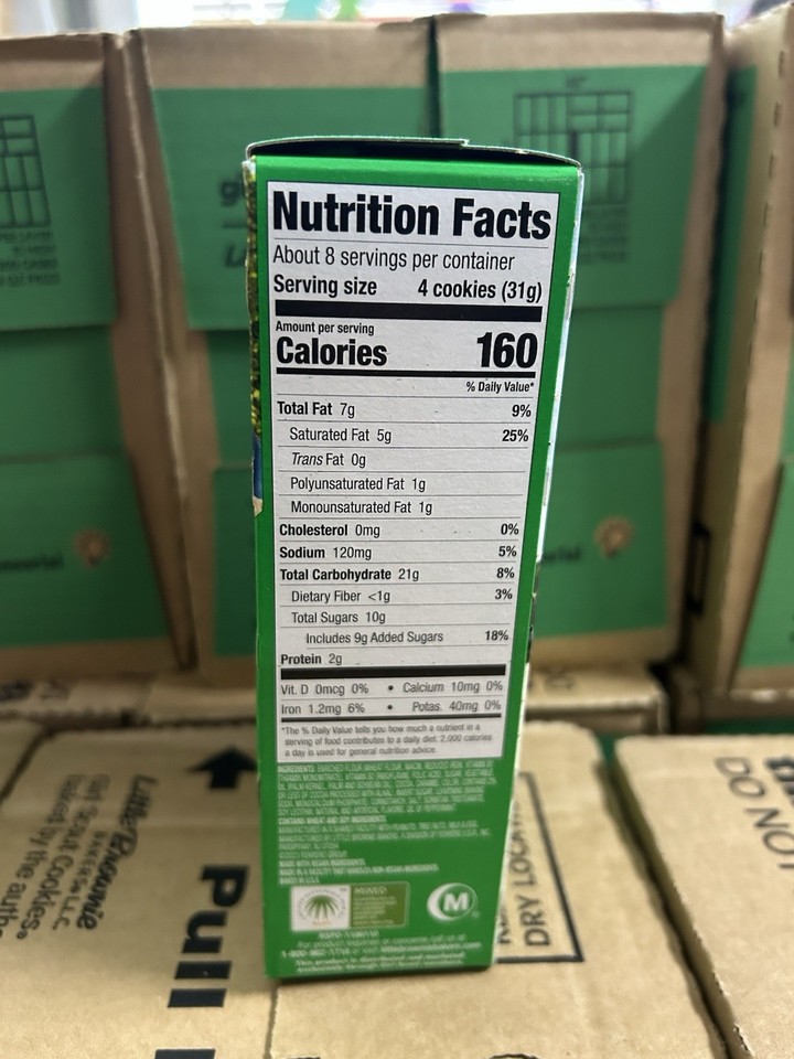 Girl Scouts Thin Mints Cookies - 5 Boxes | eBay