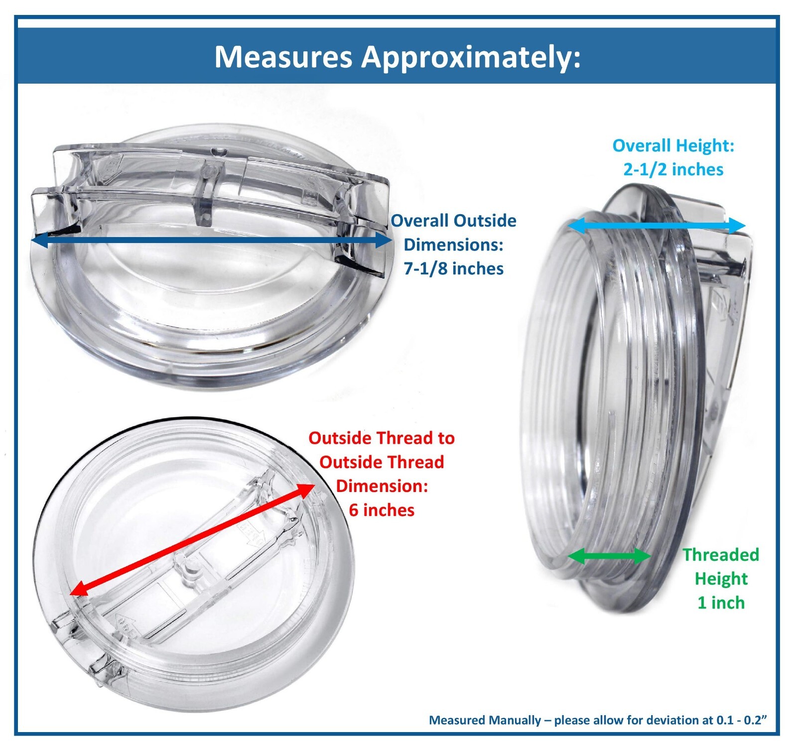 New JSP Pool Pump Replacement Thread Lid For Hayward Super II 2 ...