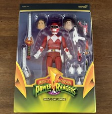 Power Rangers Super7 Mighty Morphin Red Ranger