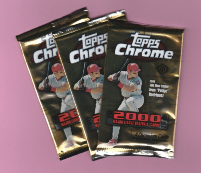 2000 Topps Chrome Baseball Series 2 Hobby 3 Packs (Sold 18 Packs) | eBay