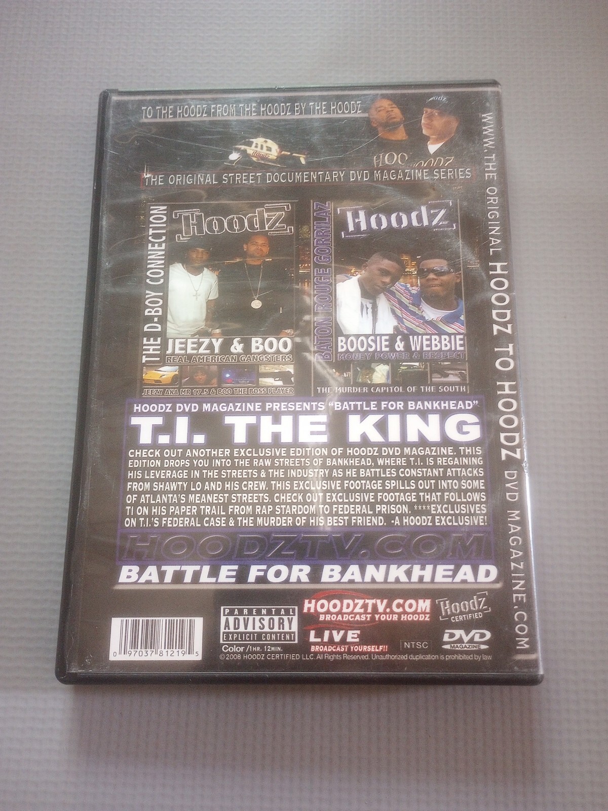 Hoodz DVD - T.I.: The King (DVD, 2008) for sale online | eBay