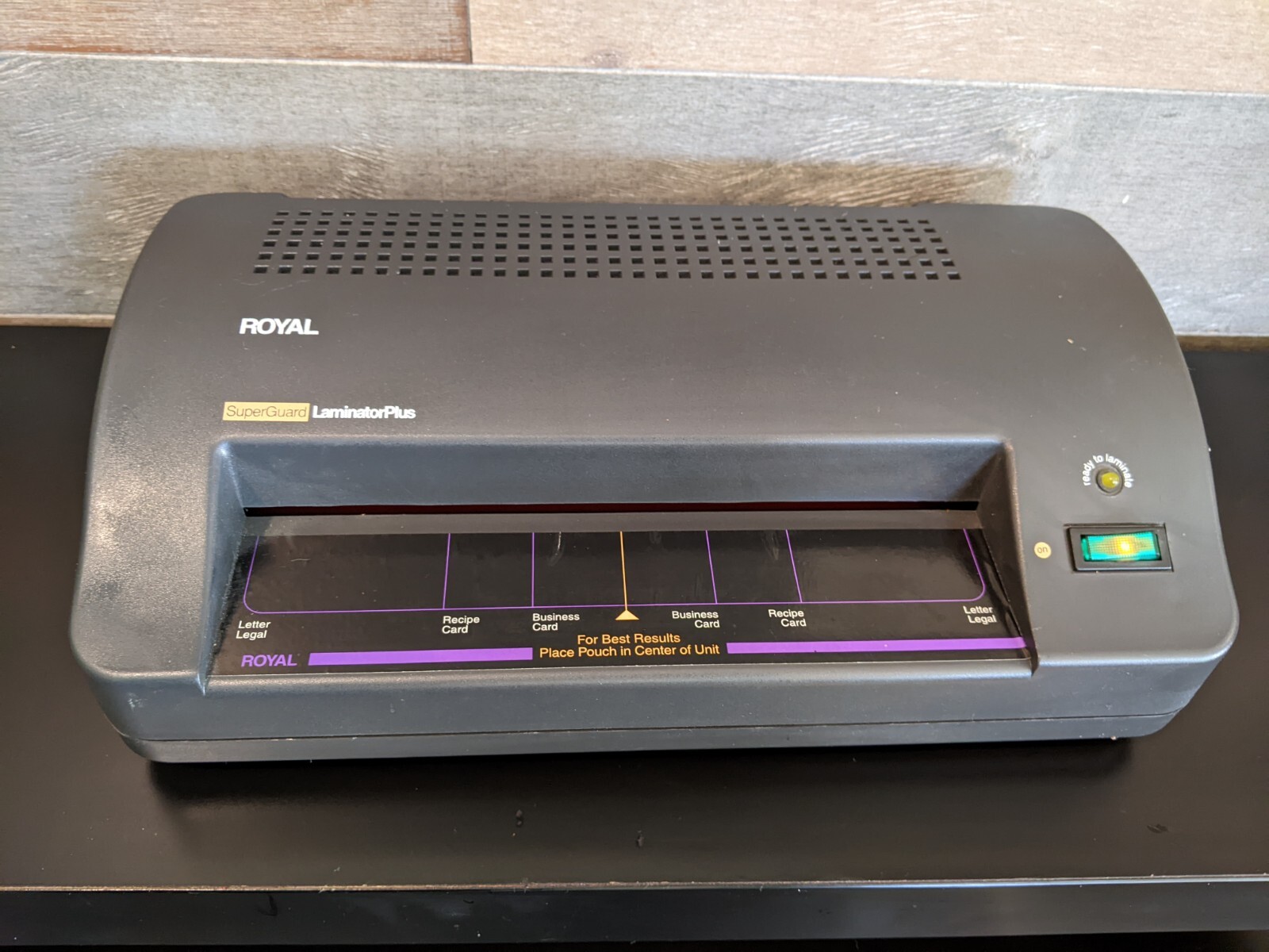 Royal SuperGuard Laminator Plus, 9 1/2 in. Width Capacity, Working | eBay