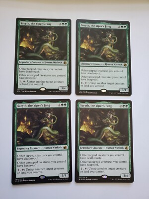 4x Saryth, the Viper's Fang - Midnight Hunt - Near Mint - MTG | eBay