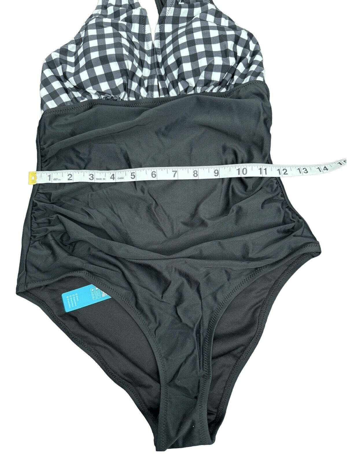 CUPSHE Black V Neck One Piece Sexy Back Swimsuit Size Small | eBay