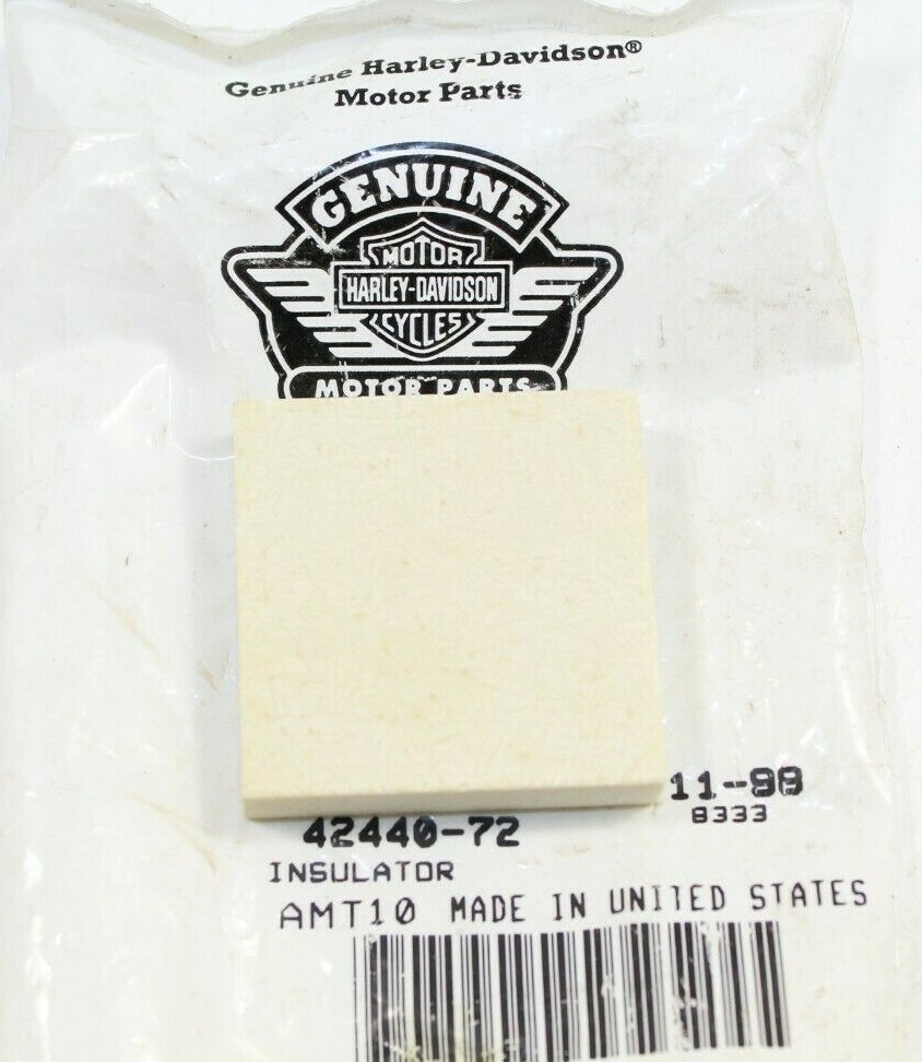 GENUINE Harley Rear Master Cylinder Insulating Block 42440-72 NOS | eBay